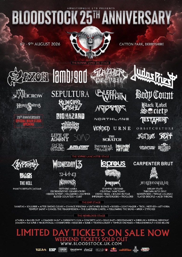 Bloodstock 2026: First Metal 2 The Masses Winners Announced & More ...